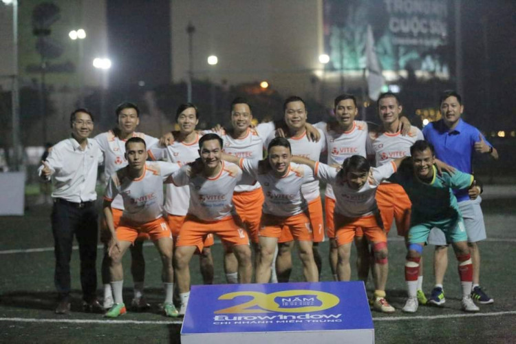 Hiệp hội nhà thầu xây dựng Đà Nẵng vào bán kết Giải bóng đá Eurowindow ...