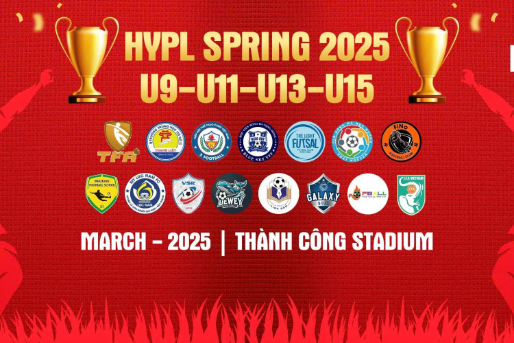 U15 - HYPL SPRING 2025 | FAGLeague hệ thống quản lý giải đấu chuyên nghiệp