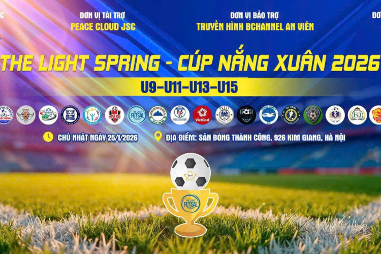 U15 THE LIGHT SPRING - CÚP NẮNG XUÂN 2026 | FAGLeague hệ thống quản lý ...